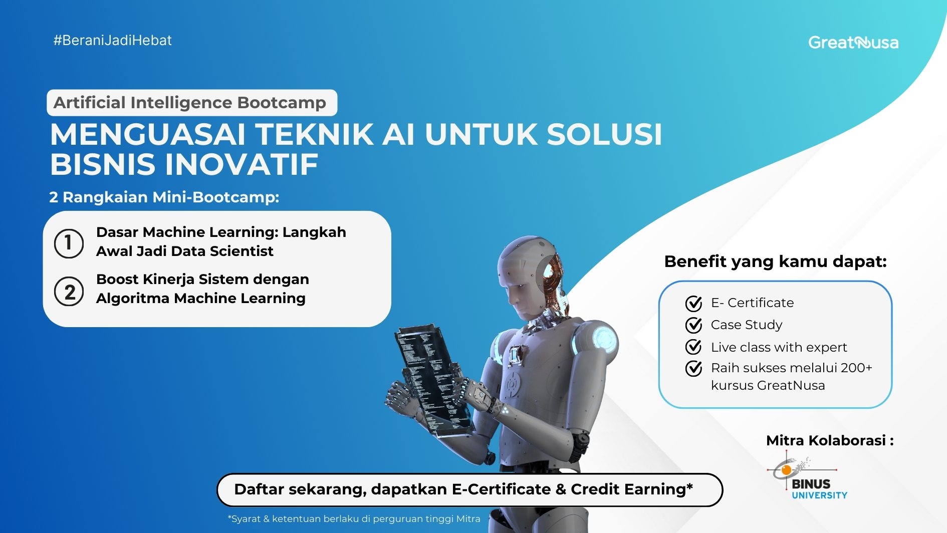 Artificial Intelligence Bootcamp -Menguasai Teknik AI Untuk Solusi ...