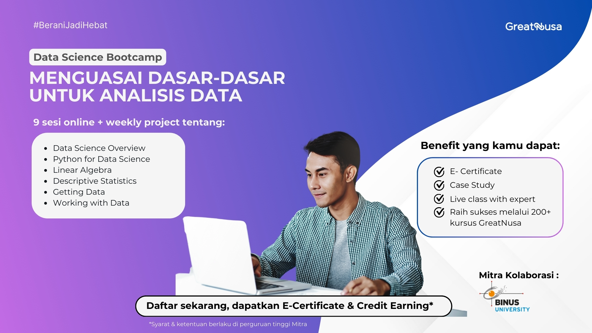 Data Science Bootcamp - Menguasai Dasar-Dasar Untuk Analisis Data ...