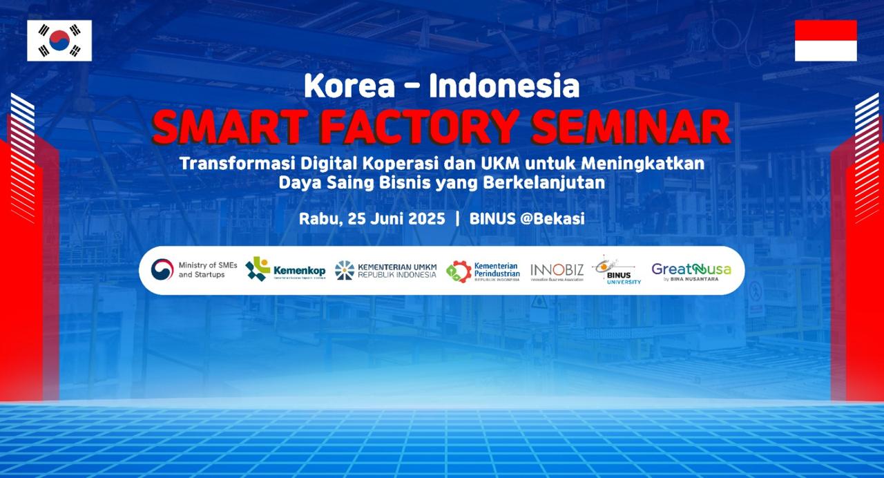 SEMINAR SMART FACTORY: Transformasi Digital Koperasi dan UKM untuk Meningkatkan Daya Saing ...