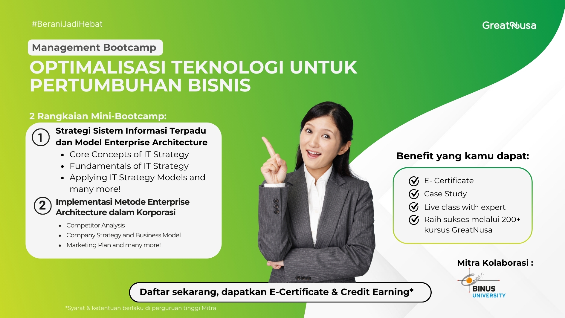 Management Bootcamp - Optimalisasi Teknologi Untuk Pertumbuhan Bisnis ...
