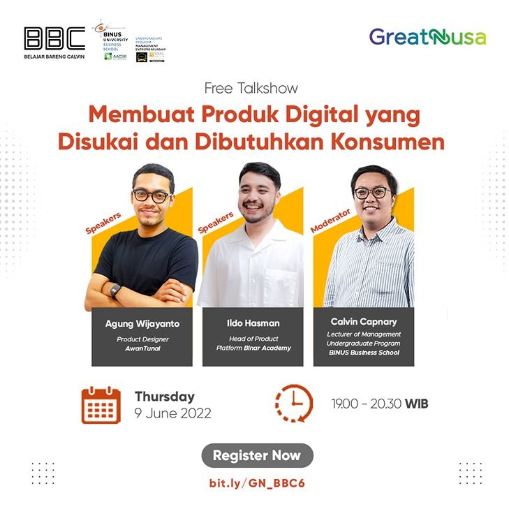 MEMBUAT PRODUK DIGITAL YANG DISUKAI DAN DIBUTUHKAN KONSUMEN | GreatNusa